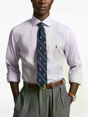 Polo Ralph Lauren Striped Cotton Shirt - Purple