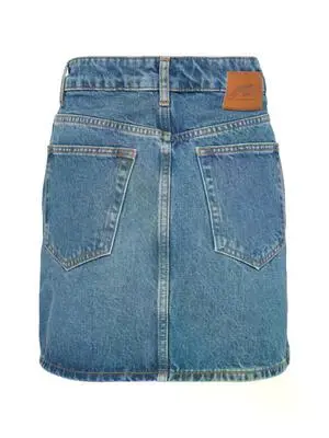 GANNI Skirt In Rigid Denim