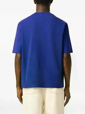 AMI Paris Cotton T-shirt With Embossed De Coeur