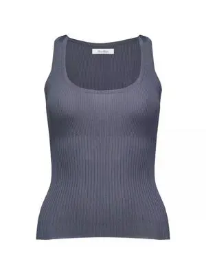 Max Mara Ribbed-knit Tank Top