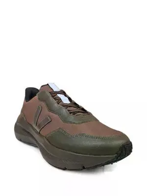 VEJA X Cfcl Logo-patch Panelled Sneakers - Brown