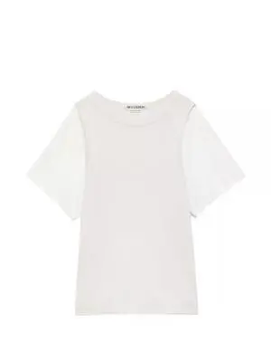 JW Anderson Double-layered Short-sleeve T-shirt - White
