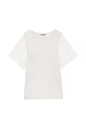 JW Anderson Double-layered Short-sleeve T-shirt - White