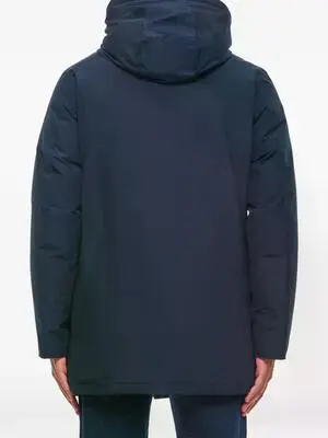 Woolrich Hooded Button-up Coat