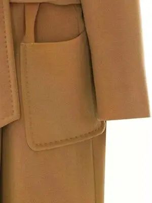 Max Mara Belted Virgin Wool Coat