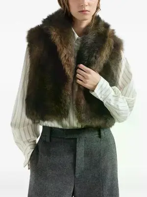 Brunello Cucinelli Soft Shearling Vest
