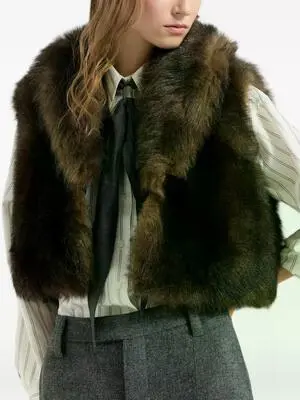 Brunello Cucinelli Soft Shearling Vest