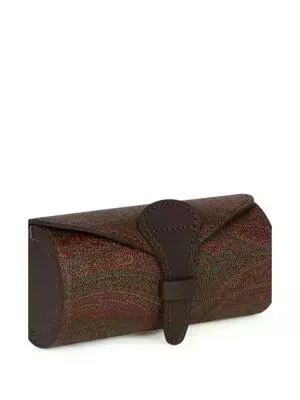 Etro Arnica Paisley Watch Tube - Brown
