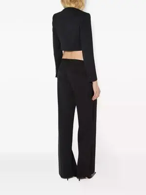 Elisabetta Franchi Trousers In Gabardine Fabric