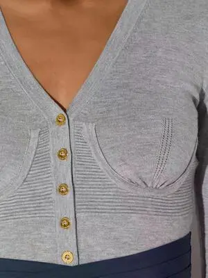 Elisabetta Franchi Knit Bustier-style Cardigan