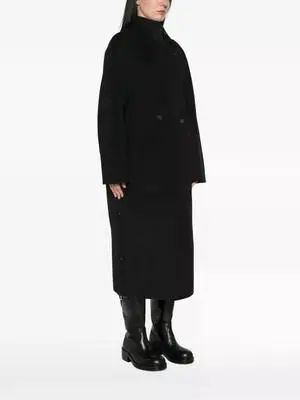 LISA YANG Button-back High-neck Coat