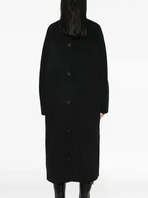 LISA YANG Button-back High-neck Coat
