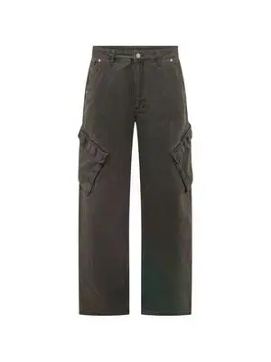 REPRESENT Panelled Cargo Pants - Grey