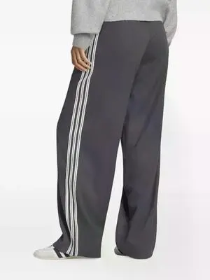 Adidas Side-stripe Logo-embroidered Track Pants