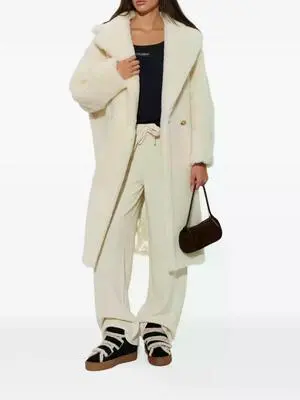 Max Mara Tedgirl Double-breasted Coat - Neutrals