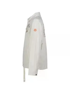 Moncler X Gilga Farm Donald Glover Satsuma Graphic-patch Shirt Jacket
