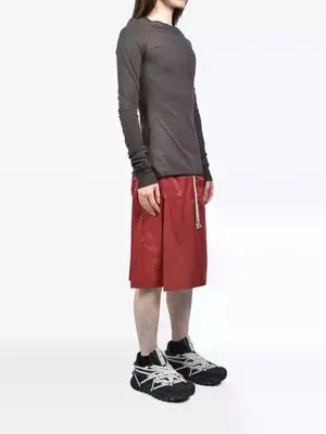 Moncler X Rik Owens Girder Long-sleeved T-shirt - Grey