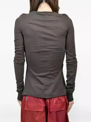 Moncler X Rik Owens Girder Long-sleeved T-shirt - Grey