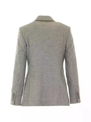 Max Mara Mxmflash Double-breasted Jacket - Grey