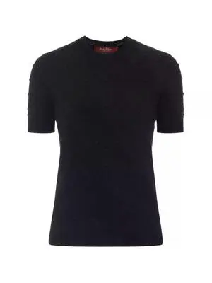 Max Mara Mstrollio Bobble-knit Sweater - Black