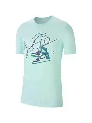 JORDAN Aj85 Graphic-print T-shirt - Blue
