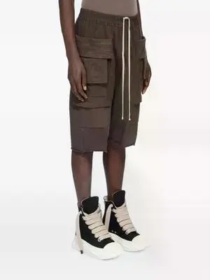 Rick Owens Creatch Cargo Pods Multi-pocket Cargo Shorts