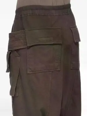 Rick Owens Creatch Cargo Pods Multi-pocket Cargo Shorts