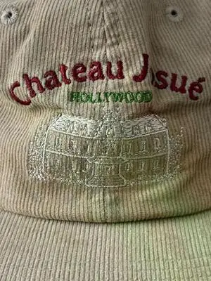 GALLERY DEPT. Chateau Josué Embroidered Corduroy Cap