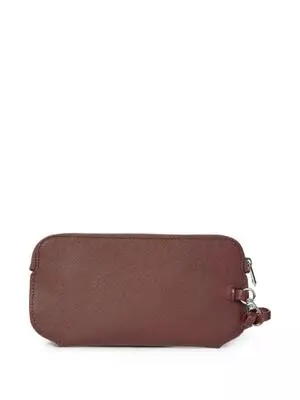 Paul Smith Burgundy Leather Travel Pouch