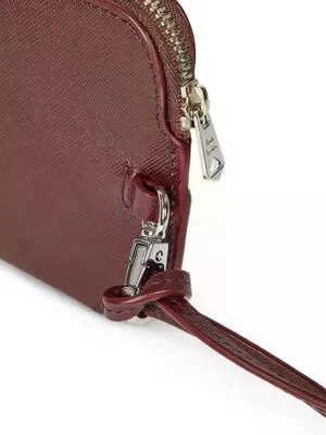 Paul Smith Burgundy Leather Travel Pouch