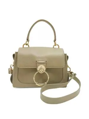 Chloé 2020 Mini Leather Tess Day Satchel - Neutrals