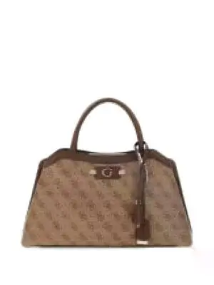 Guess Lindsey Monogram-print Shoulder Bag