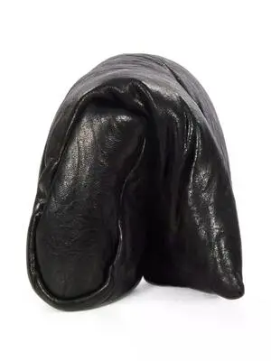 Rick Owens Padded Leather Clutch Bag - Black