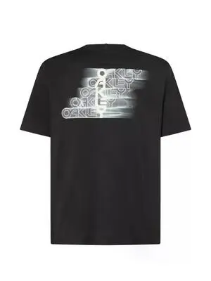 Oakley Stacked Flow Graphic-print T-shirt - Black