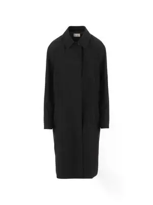 THE ROW Datima Coat - Black