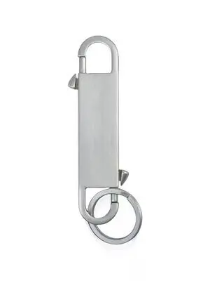 Rick Owens Gemini Keyring - Silver