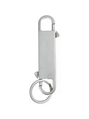 Rick Owens Gemini Keyring - Silver