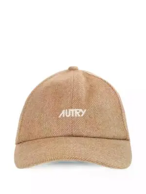 AUTRY Logo-embroidered Baseball Cap - Neutrals