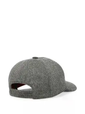 Loro Piana Cashmere Baseball Cap - Grey