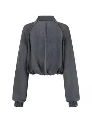OUDE WAAG Washed Cocoon Cropped Jacket