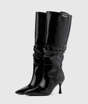 Karl Lagerfeld Klarice Slouch High Boots