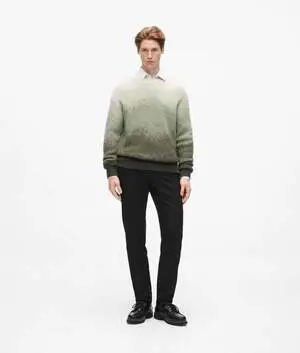 Karl Lagerfeld Gradient Crew Neck Sweater