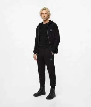 KL JEANS Waffle Sweatpants - Black