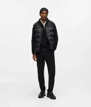 Karl Lagerfeld Hooded Padded Gilet