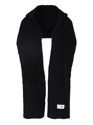 MAISON MARGIELA Hooded Scarf - Black