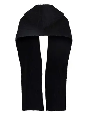 MAISON MARGIELA Hooded Scarf - Black