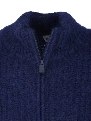 Aspesi Wool And Mohair Zip Sweater