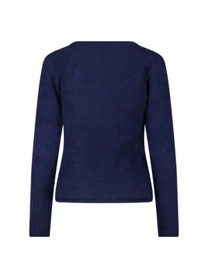 Aspesi Mohair And Wool Sweater - Blue