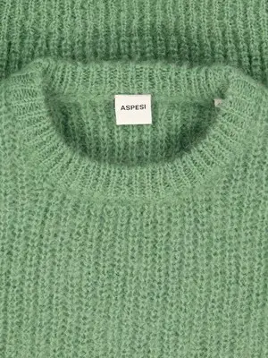 Aspesi Mohair And Wool Sweater - Green