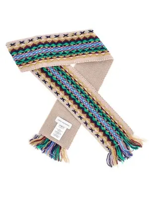 Dries Van Noten Jacquard Wool Scarf